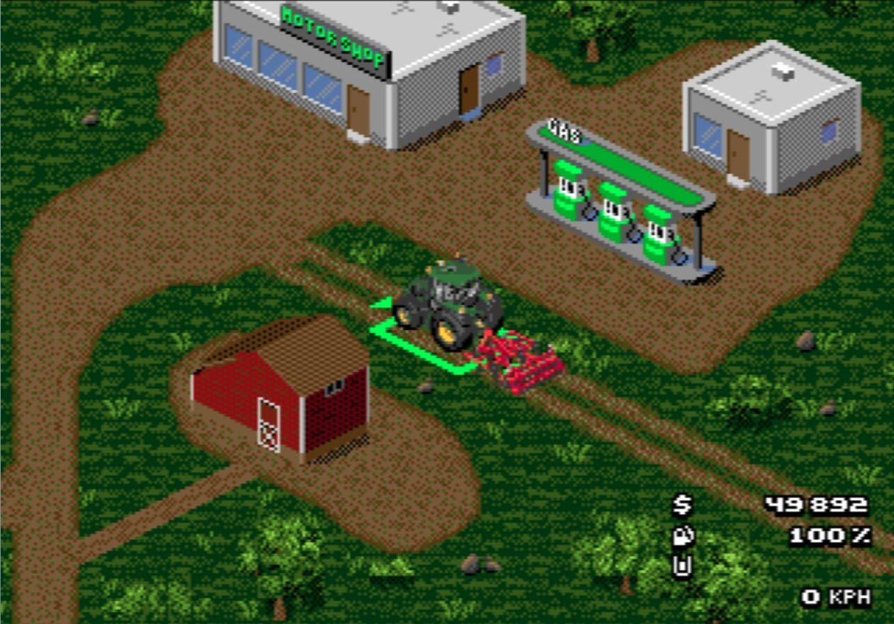 Farming Simulator 16-bit Edition review: Not Clarkson’s Farm